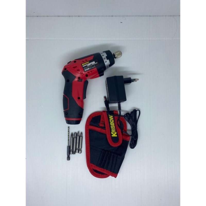 Promo Krisbow Obeng Elektrik 3.6v / Krisbow Corldess Electric ...