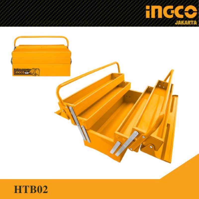Promo Tool Box Besi 3 Layer INGCO HTB02 Kotak Alat Perkakas Toolbox ...
