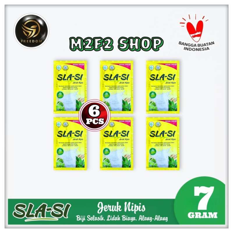 Promo Sla-si | Selasih Jeruk Nipis Suplemen Serbuk Sachet - 7 Gr ...