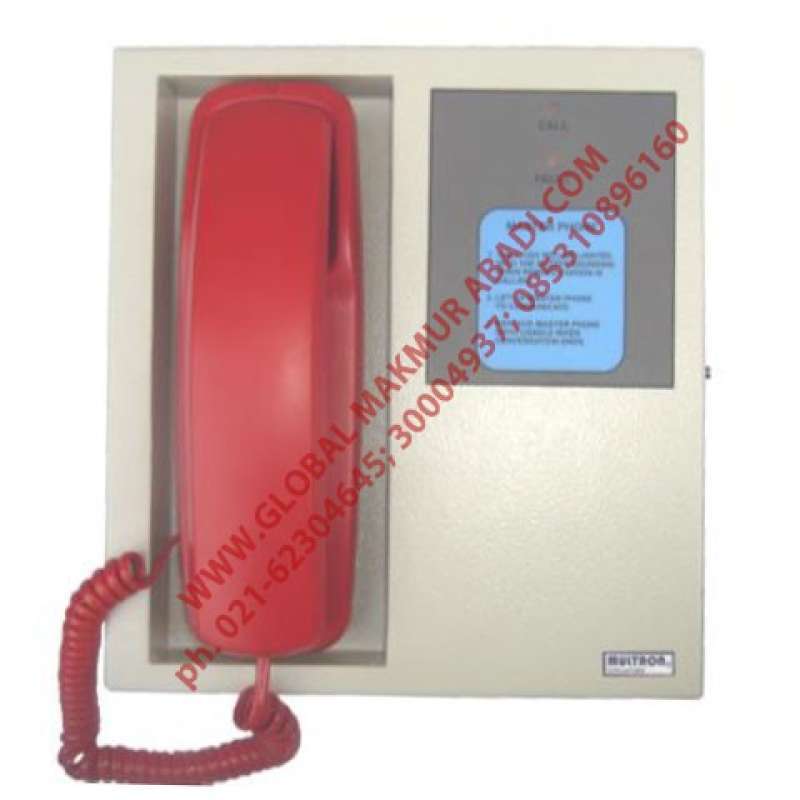 Promo Multron Fi-99h Master Intercom Control Panel Fire Alarm Diskon 17 ...