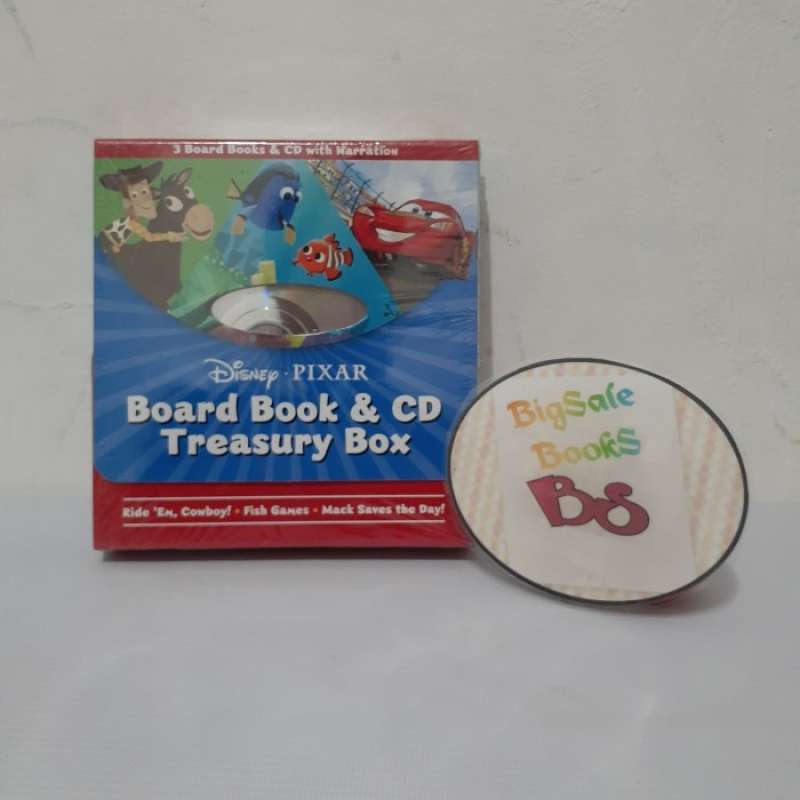 Promo Disney PIXAR Board Book & CD Treasury Box - ORI Diskon 23% di ...