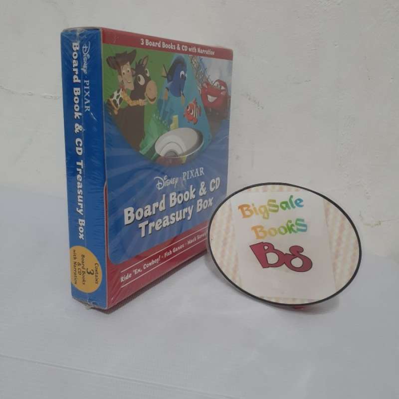 Promo Disney PIXAR Board Book & CD Treasury Box - ORI Diskon 23% di ...