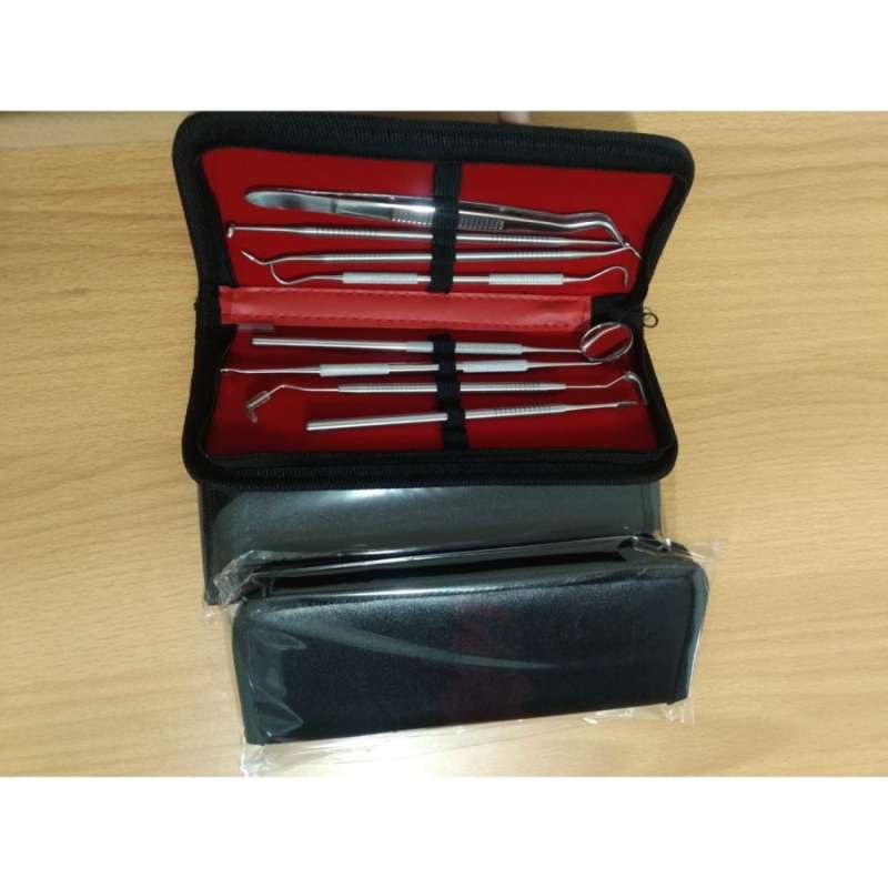 Promo Dental Kit Set 8pcs Alat Dokter Gigi Dental Instrument Perawatan ...