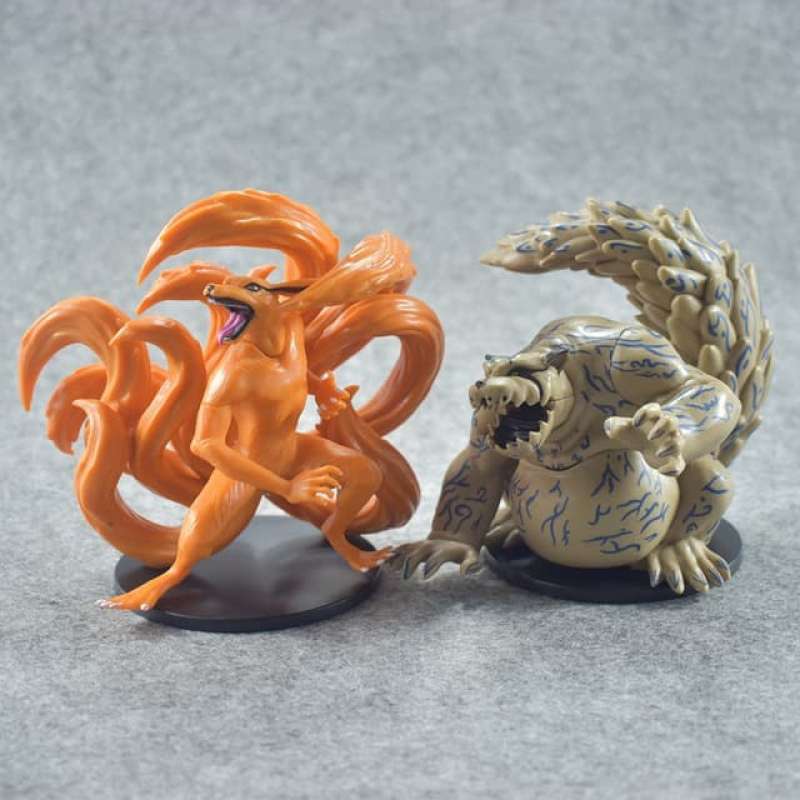 Jual Naruto Tailed Beast Kurama Gaara Shukaku Ichibi Bijuu Set Di ...