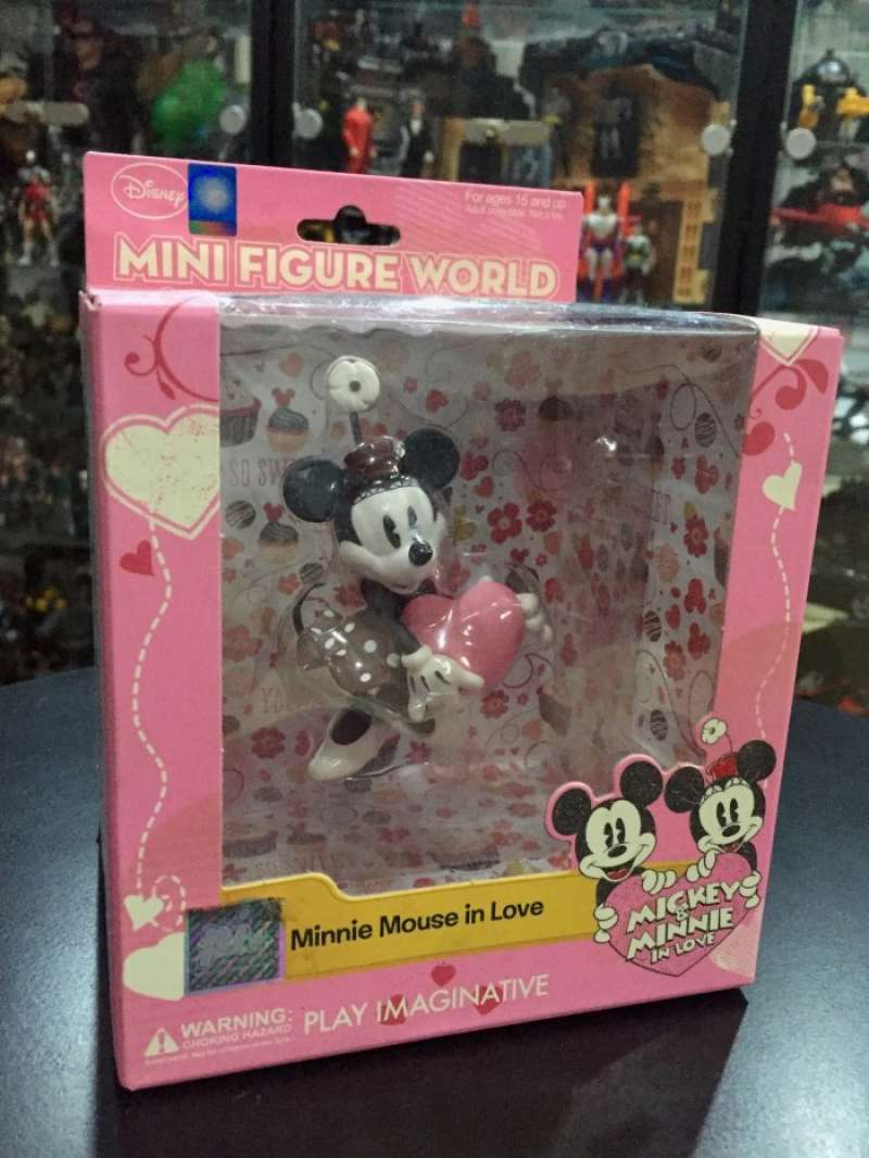 Promo Disney Mini Figure World Minnie Mouse in love Diskon 23% di ...