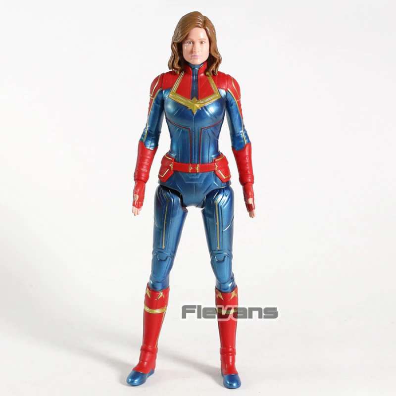 Promo Captain Marvel Brie Larson Action Figure Large Size Diskon 23% di ...