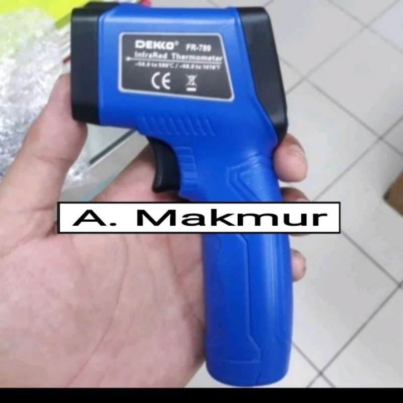 Promo Alat Ukur Suhu Termogun DEKKO FR-789 Infrared IR Termometer -50 ...