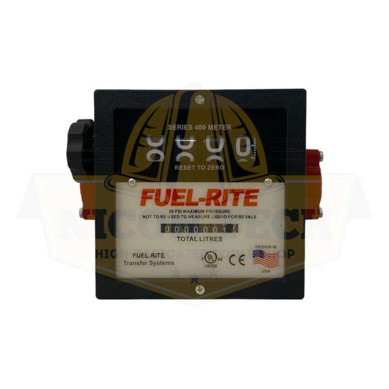 Promo Flow Meter FUEL RITE FUEL-RITE 4digit 1,5inch - Flowmeter Minyak ...