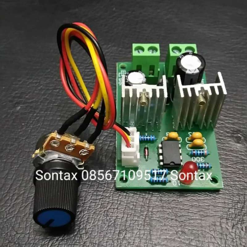 Promo Pwm Modul Speed Control Motor Dc 6v 12v 24v 36v Dimer Dimmer ...