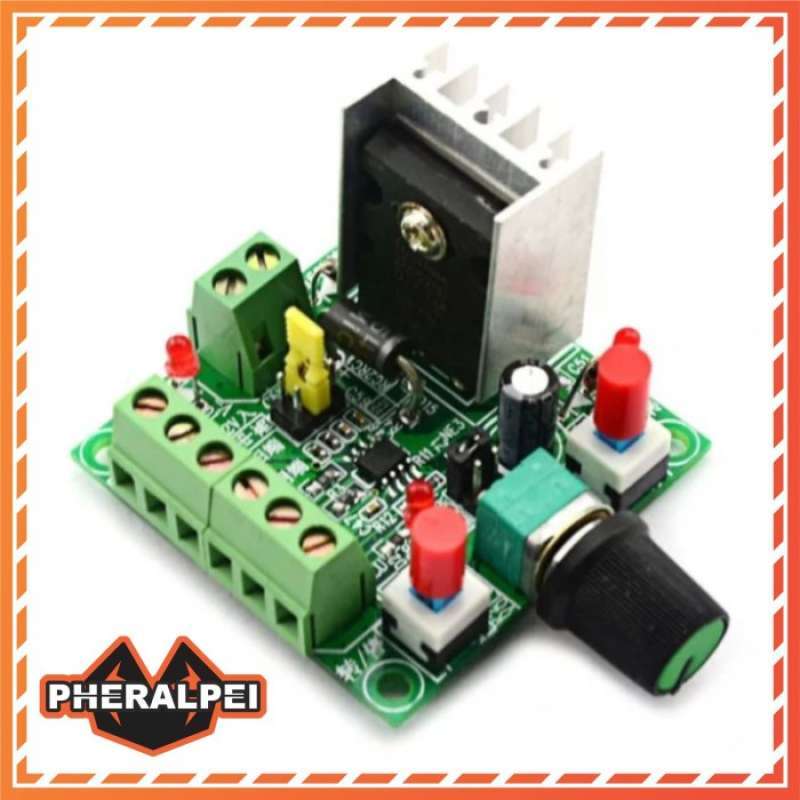 Promo Speed Reversible Control Stepper Motor PWM Generator Controller ...