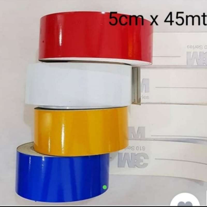 Promo Sticker Stiker 3m Reflective 610 Series 5cm X 45m-tape Scotlite ...