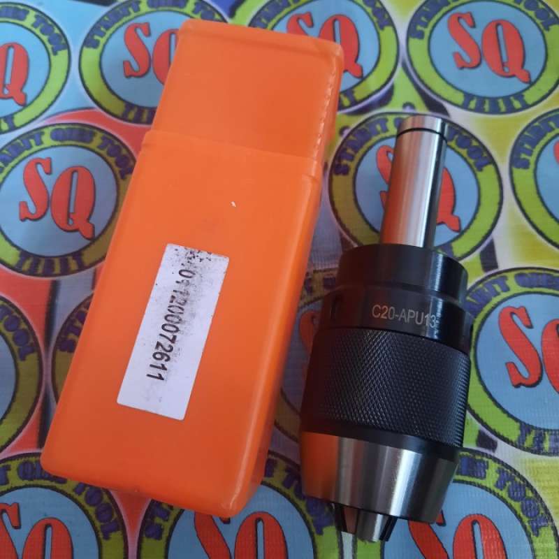 Promo keyless Drill Chuck 1-13mm Gagang Lurus diameter 20mm Diskon 23% ...