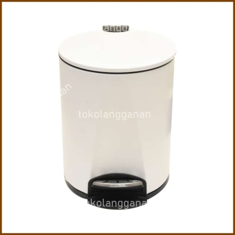Promo Prism 5 Ltr Tempat Sampah Slow Close - Putih Diskon 23% di Seller Samaga Soraya ...