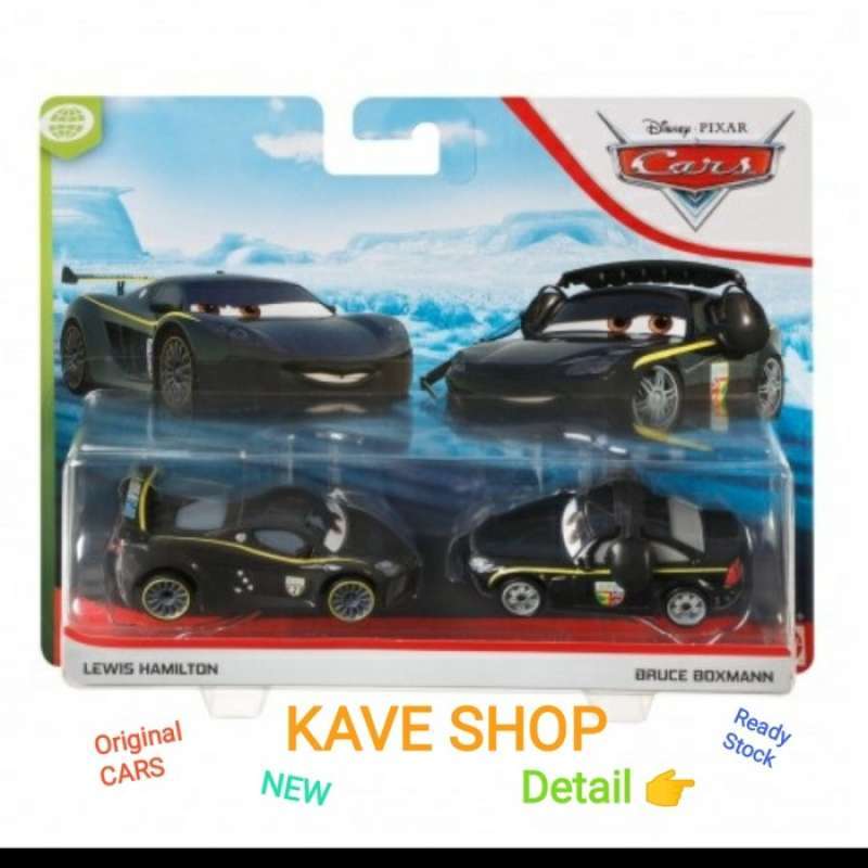 Promo Cars Disney PIXAR : Lewis Hamilton & Bruce Boxmann Diskon 23% di ...