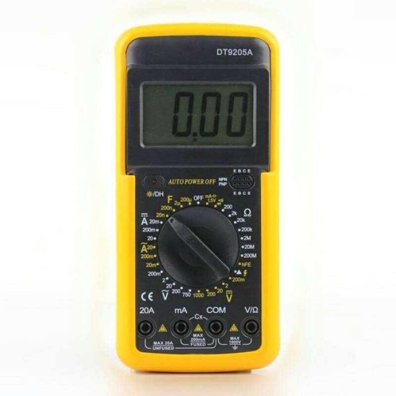 Promo Multimeter Avometer digital Multitester layar besar + kabel ...