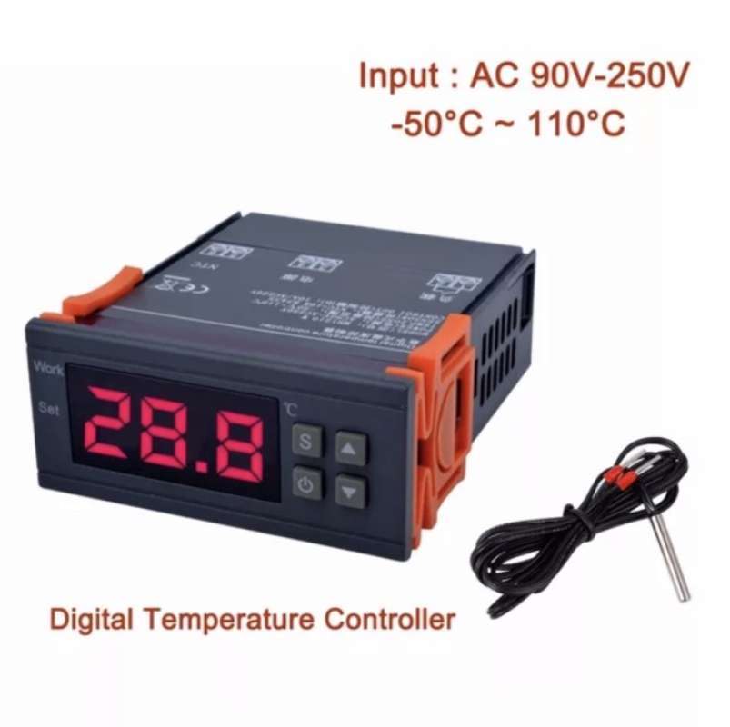 Promo Mh1210w Digital Temperature Controller 90-250v 10a 220v ...