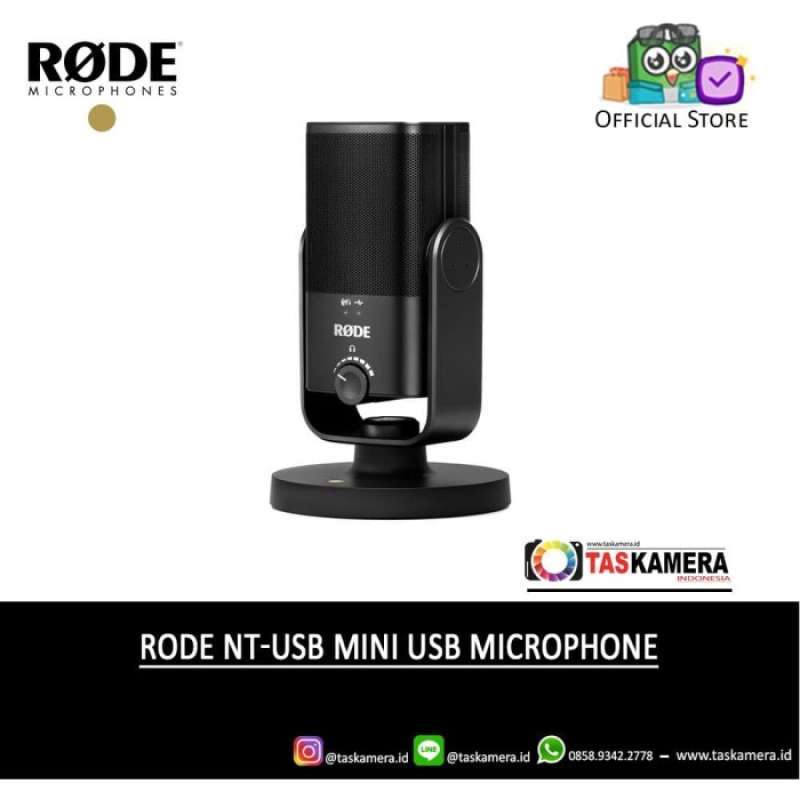 Promo Rode Nt Usb Mini Usb Microphone Diskon 23% Di Seller Gugiyu Store ...