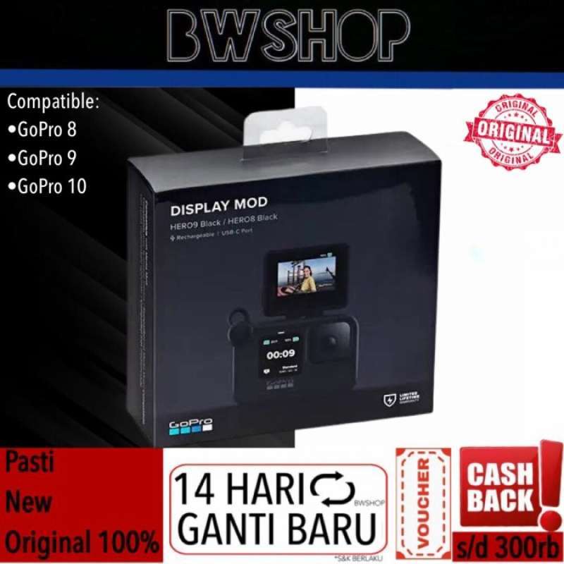 Promo GoPro Display Mod for HERO8/HERO9 Black Diskon 23% di Seller ...