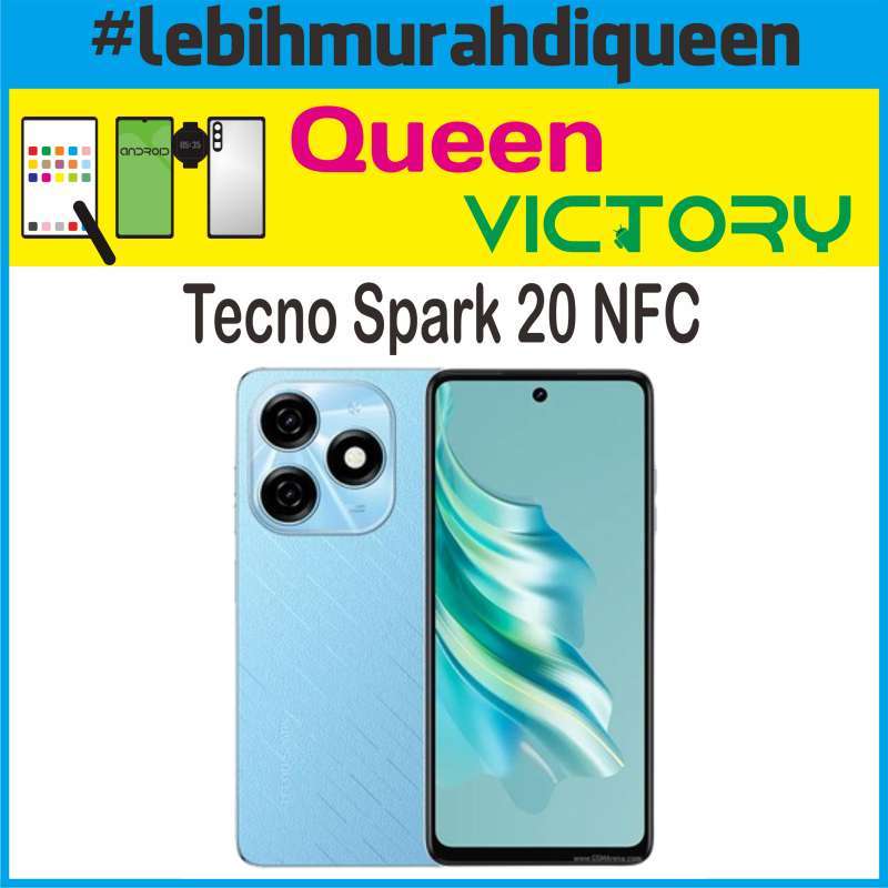 Jual Tecno Spark 20 Nfc 8/256 Garansi Resmi Indonesia Di Seller Queen Official Store - Gudang ...