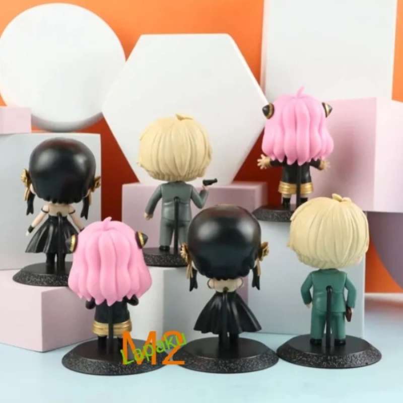 Promo SPY X FAMILY LOID YOR FORGER CHIBI ANUA SET ISI 6/MAINAN FIGURE ...