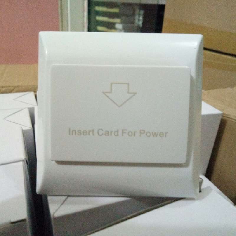 Promo Saklar hemat energi / energy saving switch rfid card hotel room ...