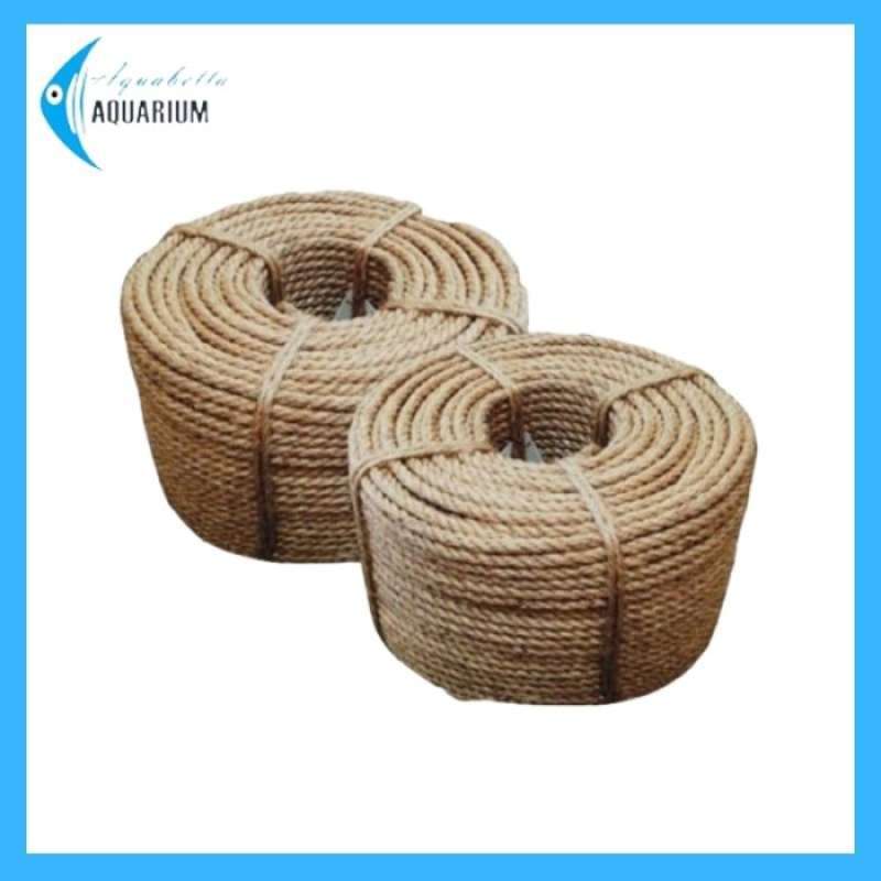 Promo Tali Tambang Manila Besar 16mm 19mm Tampar Goni Kapal Dadung Rami ...