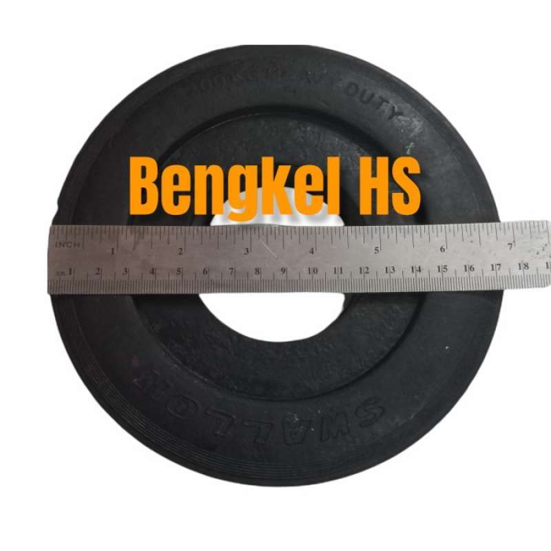 Promo Roda Ban Lori Lory Troli 7 Inch Heavy Duty Swallow Karet Diskon ...