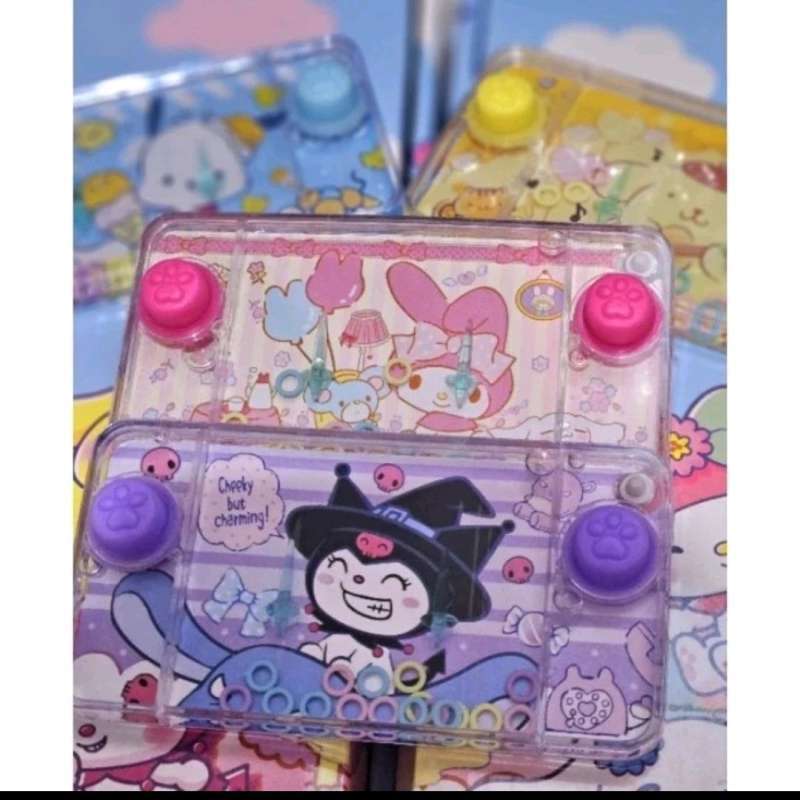 Jual WATER GAME SANRIO MAINAN GIMBOT RING AIR JADUL MODEL PSP KARAKTER ...