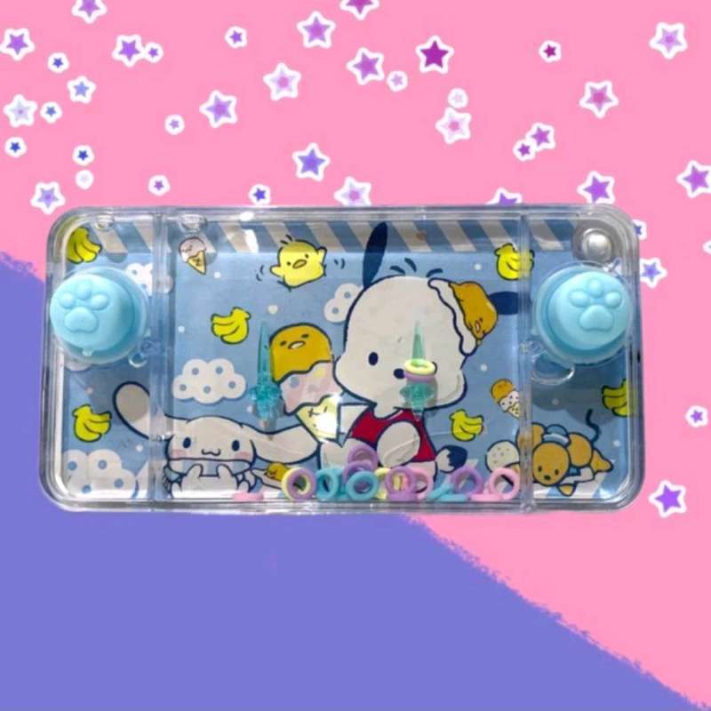 Jual WATER GAME SANRIO MAINAN GIMBOT RING AIR JADUL MODEL PSP KARAKTER ...