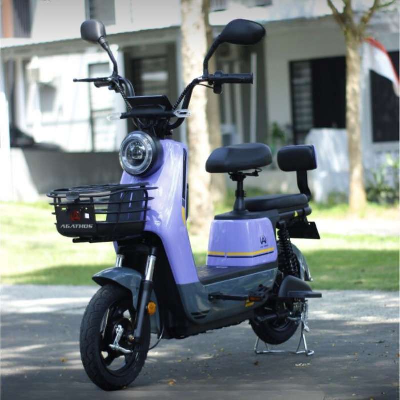 Jual Sepeda Listrik AGATHOS AE350 Sepeda Motor Listrik Power 500W ...