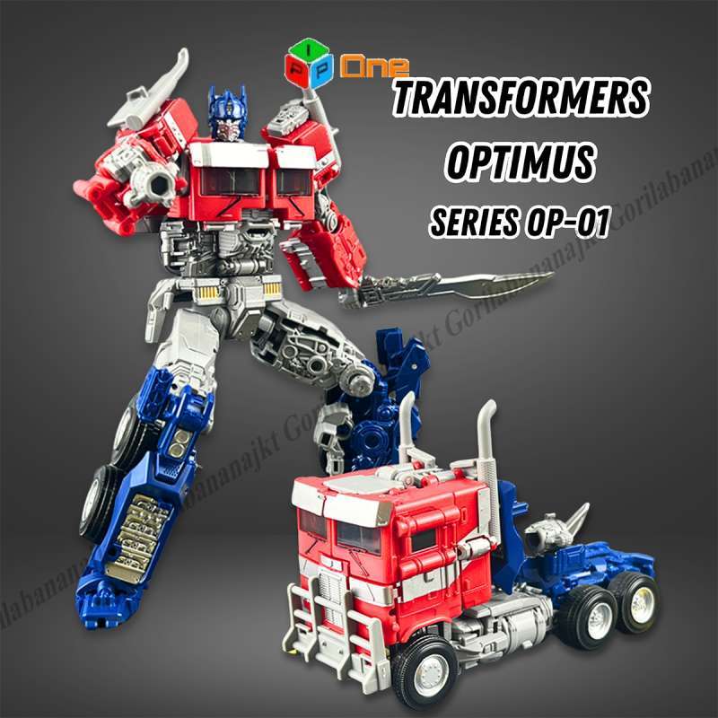 Jual Mainan Robot deformation transformers optimus prime Op-01 di ...