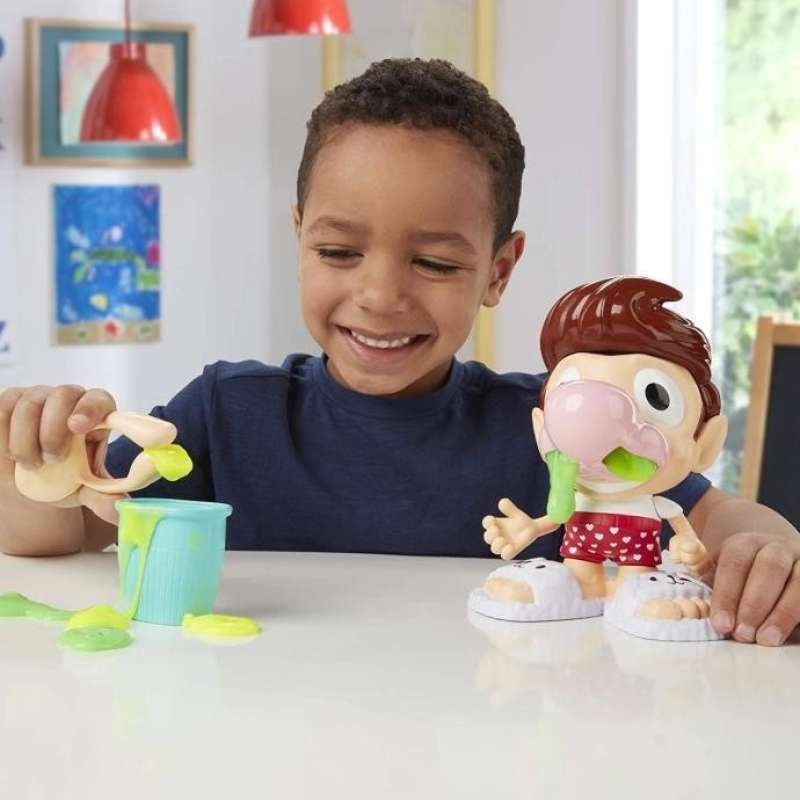 Promo Mainan Terbaru Playdoh Slime Snotty Scotty Playset Original Non ...