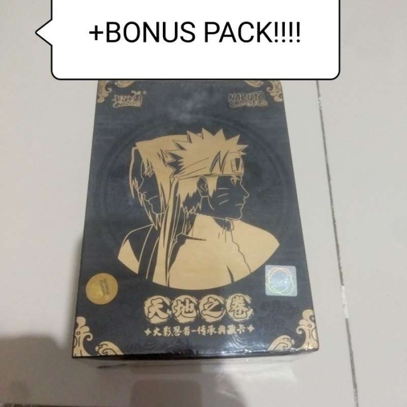 Promo kartu naruto kayou card heaven and earth scroll gift box Diskon ...