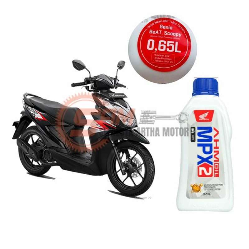 Jual Oli Matic MPX2 10W30 AHM Motor Honda Matik Beat New Genio Scoopy 0 ...