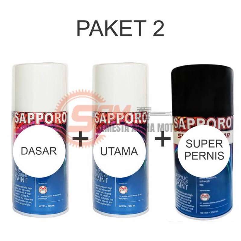 Jual Pilox Sapporo Red Harley 7402 Cat Semprot 300ml Pilok Merah ...