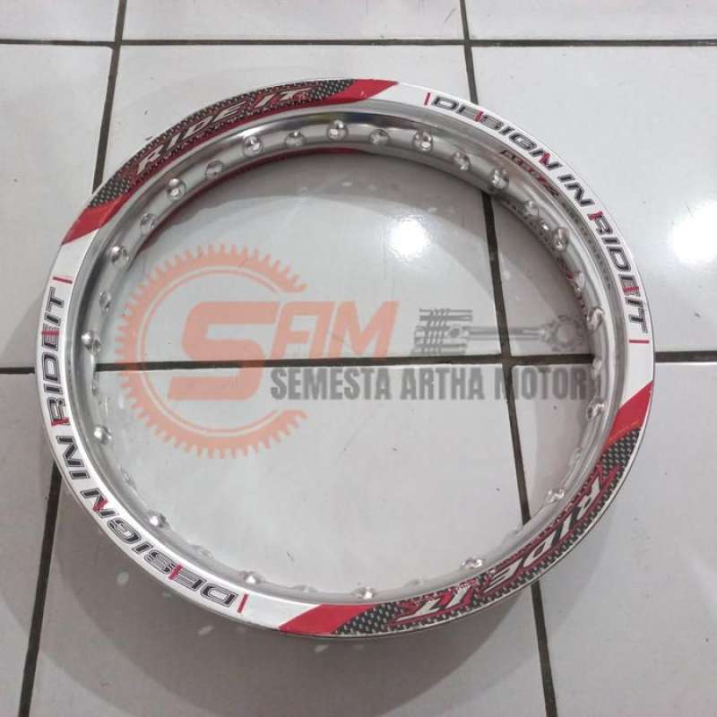 Jual Velg Alumunium Ride It 185x14 Pelek Hitam Motor Beat Mio 185 Ring ...