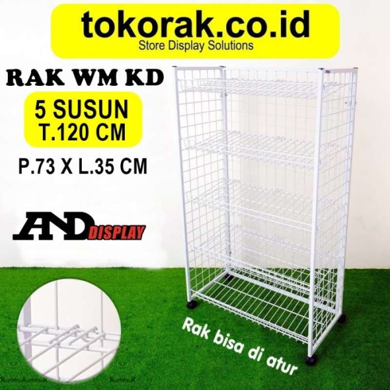 Jual RAK KERANJANG ROTI SERBAGUNA PROMOSI WM KD 5SSN di Seller SABET ...