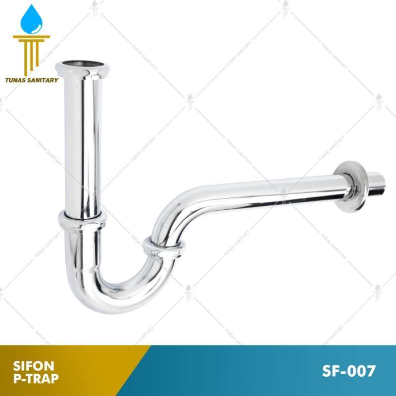 Promo Sifon Wastafel/Pembuangan Leher Angsa Siphon Ptrap SF-007 Diskon 23% di Seller Kartizy ...