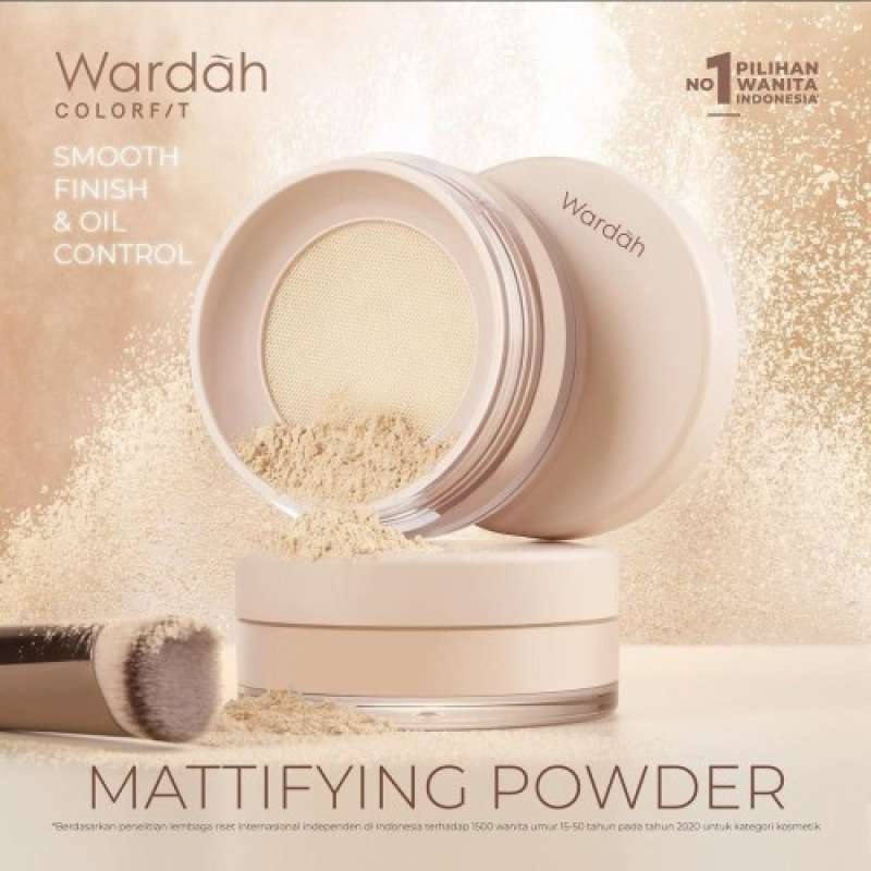 Jual Wardah Colorfit Mattifying Powder 15gr - Bedak Tabur Colorfit ...