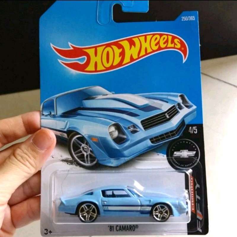 Jual HOT WHEELS 81 CAMARO BLUE CAR HW CELEBRATING FIFTY YEARS OF CAMARO ...