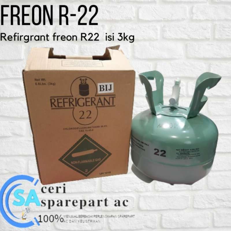 Promo REFRIGERANT R22 AC tabung mini type R 22 isi 3kg Diskon 23% di ...