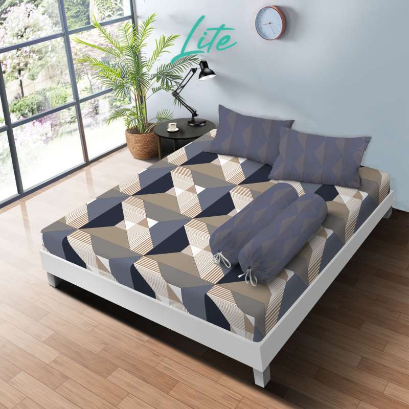 Promo Kintakun Lite Sprei Set King 180 X 200 Minimalis Flower Aesthetic ...