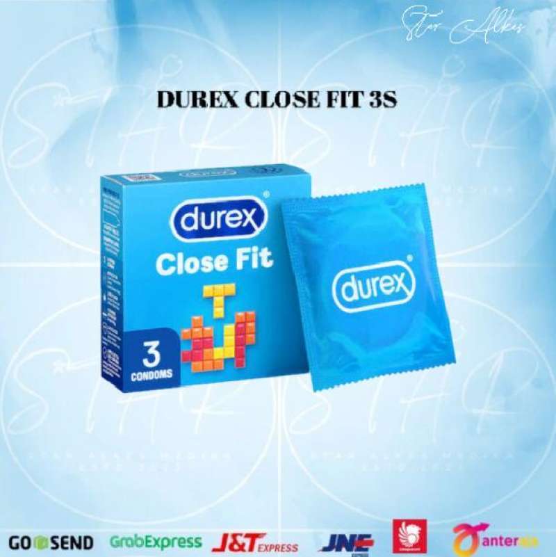 Jual Durex Close Fit 3s - Kondom Pelumas Aman Ketat Pria di Seller Star ...