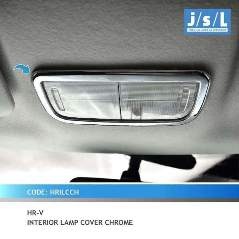 Jual List Atap Lampu Interior JSL / Ceiling Lamp Cover Honda HRV Chrome ...