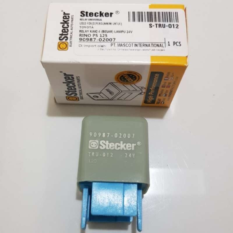 Promo Relay Lampu 90987-02007 24V Kaki 4 Dyna Rino Saurus Dynasaurus ...