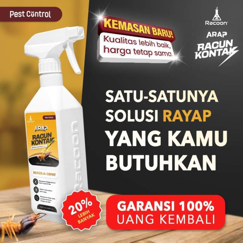 Jual Racoon Arap Kontak Spray Anti Rayap di Seller Thesimplebabyshop ...