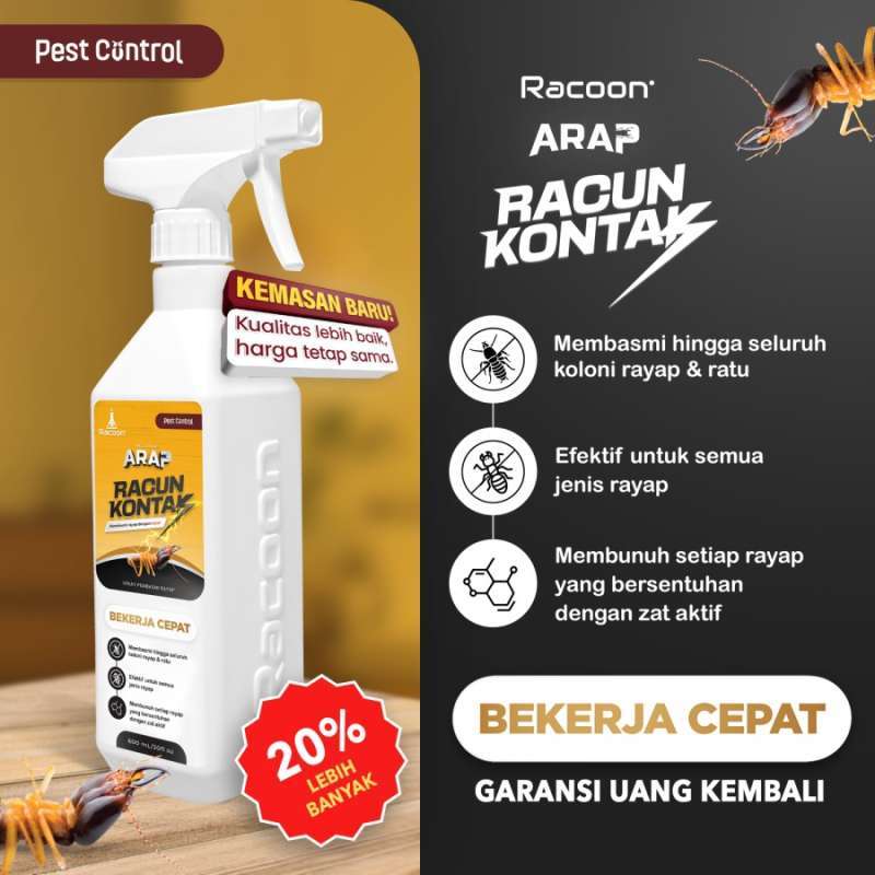 Jual Racoon Arap Kontak Spray Anti Rayap di Seller Thesimplebabyshop ...