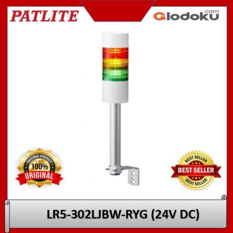 Promo PATLITE SIGNAL TOWER LR5-302LJBW-RYG (24 VDC) Diskon 23% di Seller Surota Aska ...