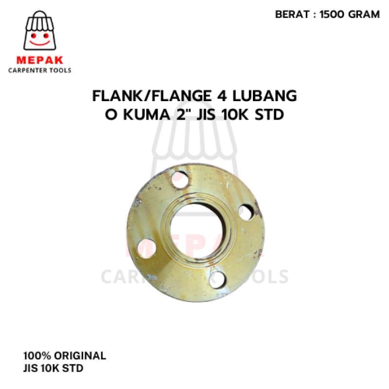 Jual Flange Jis 10k 2 Inch (2 Inch) O Kuma Std Di Seller Toko Mesin Dan Paku Tembak - Jl ...