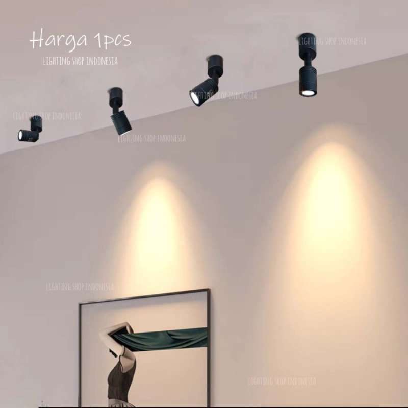 Promo Lampu plafon downlight mini led 3w sorot spotlight atur arah ...